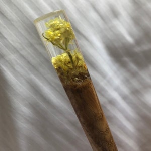 Fire Wood Resin Ring Black Orange Wooden Ring Eco Epoxy | Etsy