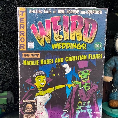 Personalised Punk Rock Album Record Inspired Wedding Invite, Invitation ...