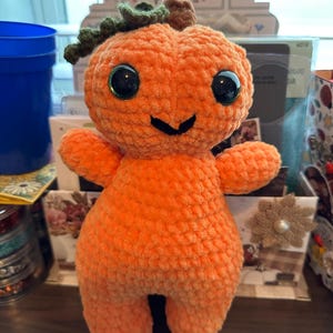 Cheeky Pumpkin Head With Booty Crochet Pattern PDF - Etsy UK