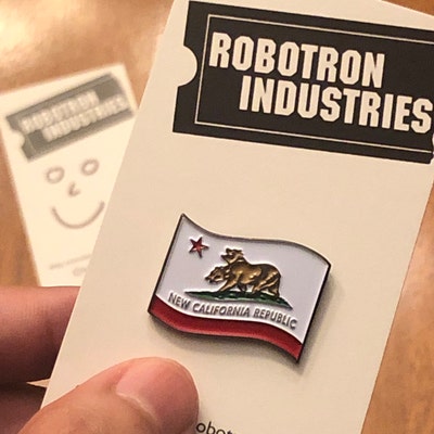 Fallout NCR Flag Enamel Pin RESTOCKED - Etsy