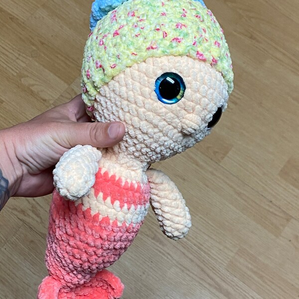 Under the Sea Duo Pattern, Hatching Mermaid, Hatching Magical Seahorse ...