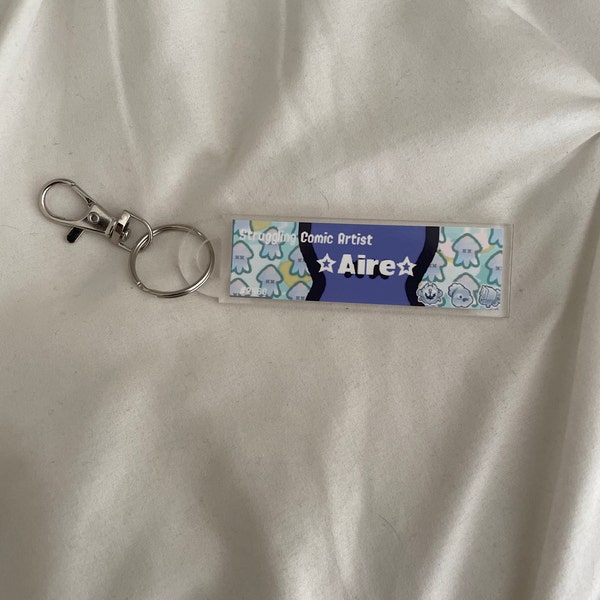 Splat Game, Splashtag Keychain, Bag Tag, Zipper Pull - Etsy