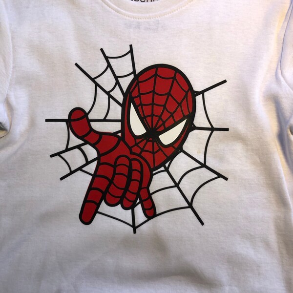 Spiderman Custom Shirt Vector SVG Image Instant Download - Etsy