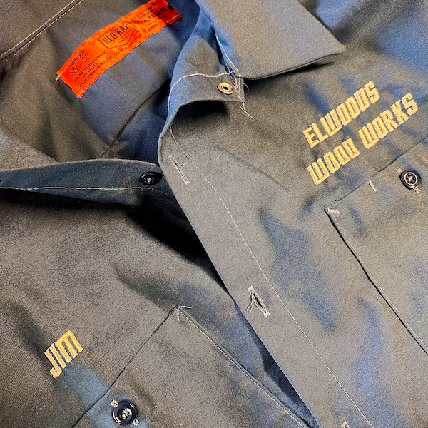 RED KAP Short Sleeve Industrial Work Shirts - 20 COLORS - Custom ...