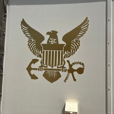 Navy U.S. Navy Navy Logo Car Sticker Car Decal Window Sticker Decal N06 ...