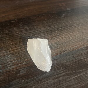 One White Onyx Chunk, White Onyx Piece, Pocket Stone, Rough White Onyx ...