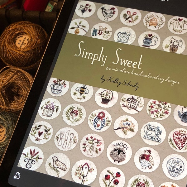 Simply Sweet 64 Miniature Embroidery Designs PDF Download Book - Etsy