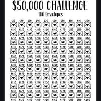 30K 52 Week Challenge PRINTABLE, 30000 in 1 Year, House Savings, 30K ...