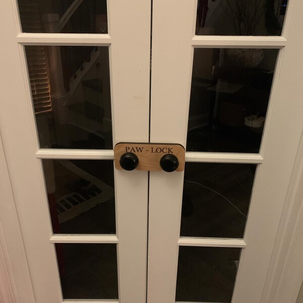 Paw-lock - to Keep Those Pesky Animals From Opening the Interior French ...