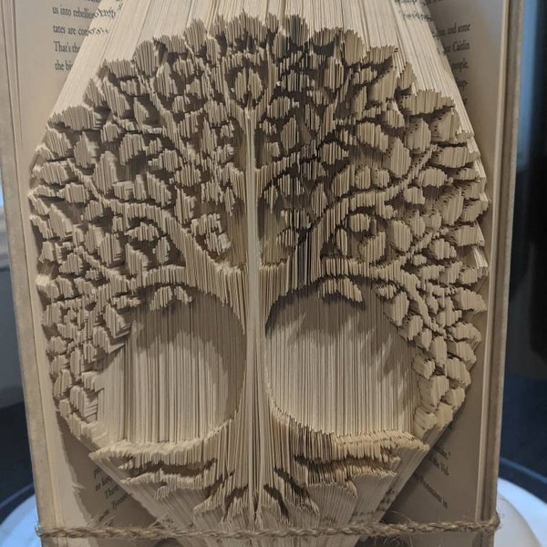 Tree of Life Book Folding Pattern - Etsy