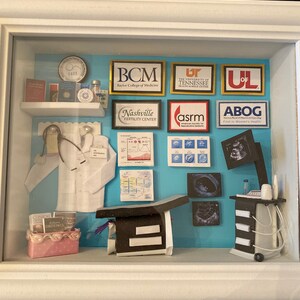 Miniature Dermatologist Shadow Box - Etsy