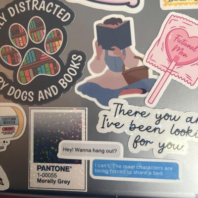 Bookish Sticker Bundle, 10 Piece Sticker Bundle, Booktok Stickers ...