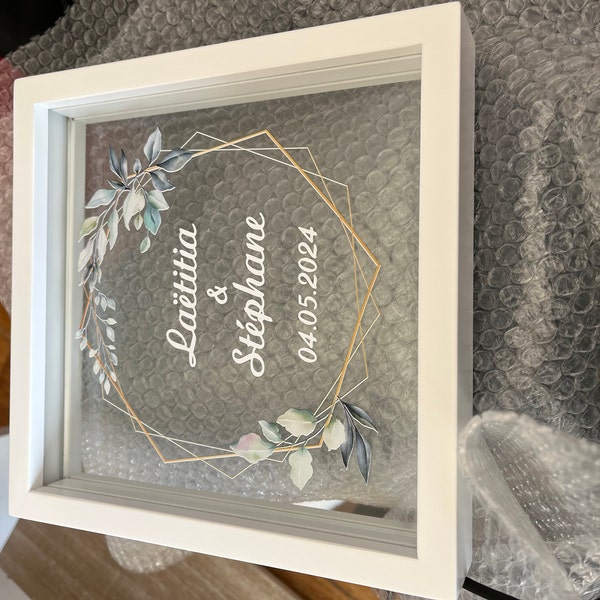 Sand Ceremony Frame for Wedding / Sand Ceremony Unity Wedding Box ...