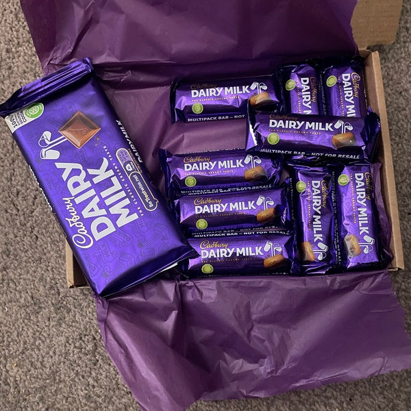 Personalised Mars Chocolate Bar Sweet Gift Box Hamper Selection ...