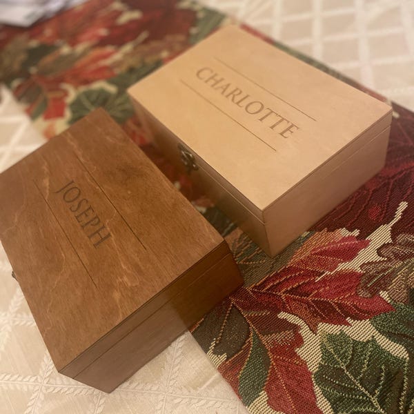 Custom Quote Wooden Box, Memory Box, Engraved Bible Verse Box, Custom ...