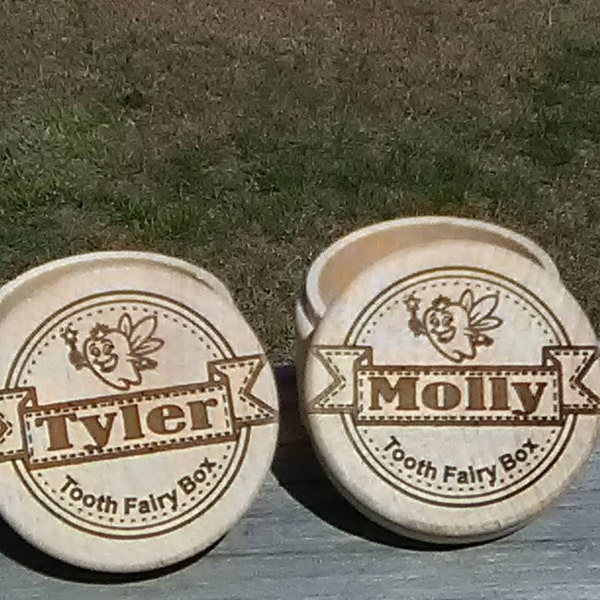 Tooth Fairy Box, Trinket Box, Keepsake Box, Jewelry Box, Wooden Trinket ...
