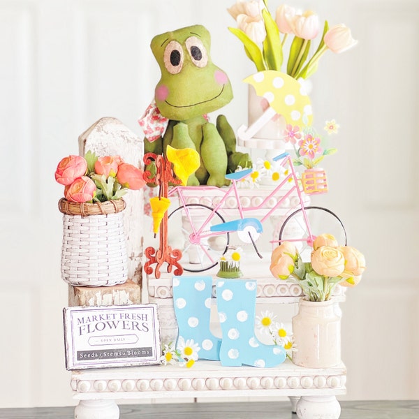 Mini Rain Hat and Umbrella - Mini Rain Accessories - Tiered Tray ...