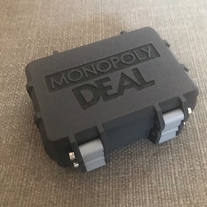 Monopoly Deal Game 3D Printed Rugged Box & Card Holder - Etsy