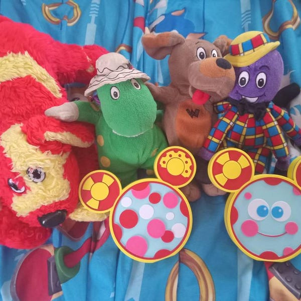Mickey’s Clubhouse Toodles 3d-printed Standing Figures – Face, Circles ...