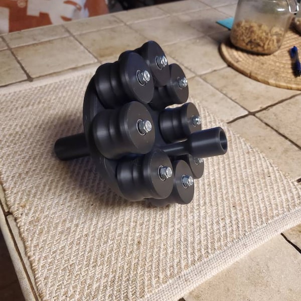 Notched 3D Printed Angiowheel "mech" Drill Spun Crank - Etsy