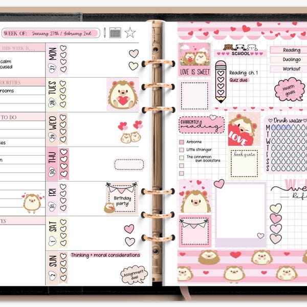 Monthly Tabs, Printable Planner Stickers - Etsy