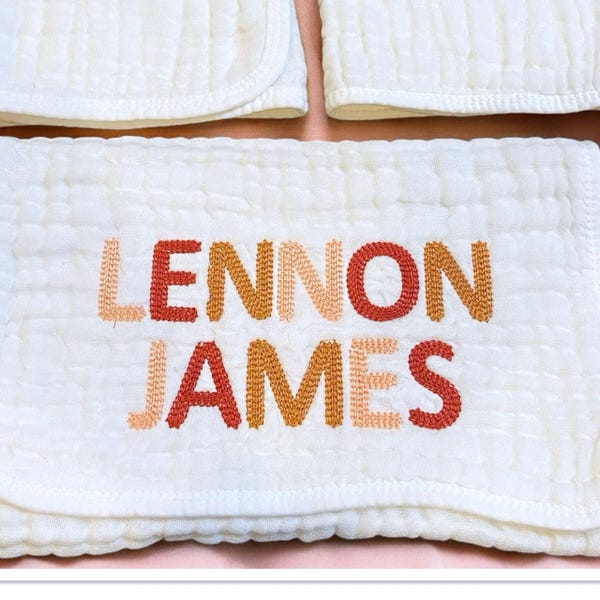 Mini Chain Font Hand Stitch Effect Chain Block Font Machine Embroidery ...