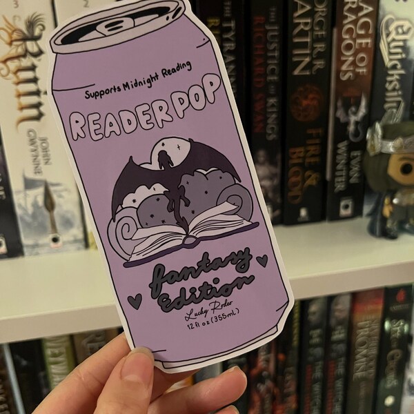 Thriller Readerpop Bookmark | Soda Bookmark | Thriller Bookmark ...