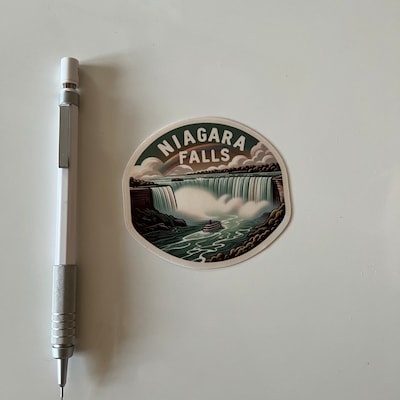 Tired Cat Drinking Coffee, Cat Sticker, Coffee Sticker, Funny Sticker ...