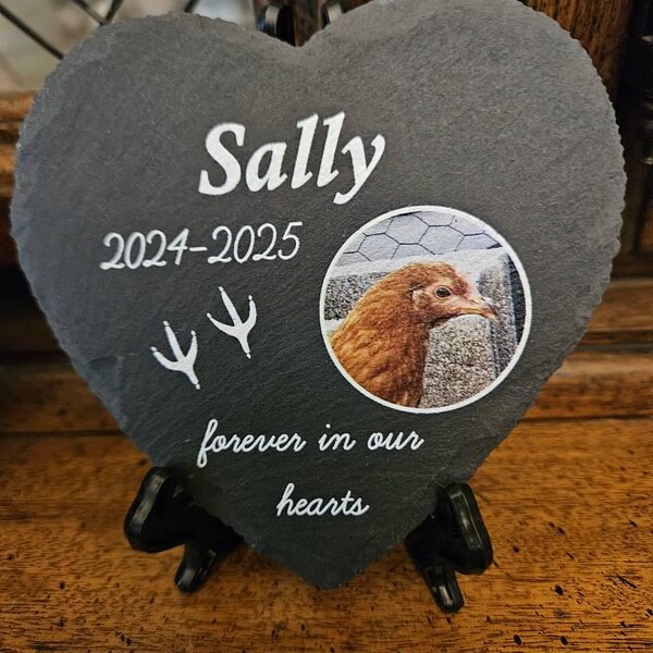 Personalized Rat Memorial Stone, Garden Stone, With Picture, Memorial ...
