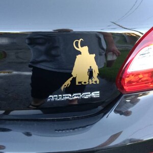 Marvel Avengers Loki Car Decal | Etsy