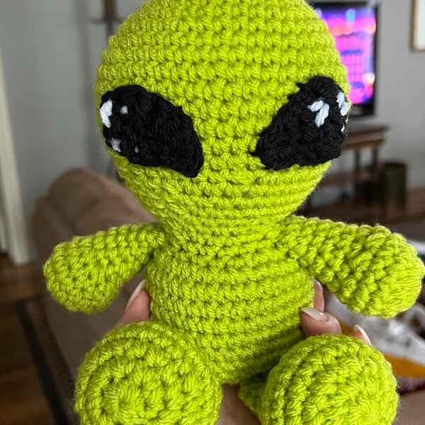 Alien Amigurumi Crochet Pattern, Stranger Monster Amigurumi Doll ...