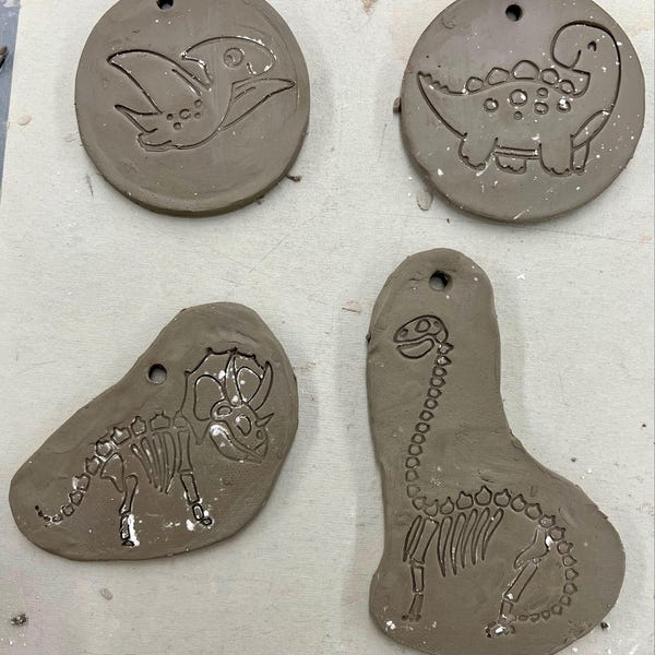 Cute Dinosaur Cookie Cutter Set – T-rex Triceratops Pterodactyl and ...