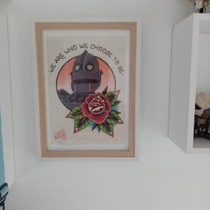 Nanalan monster Inspired Tattoo Flash Style High Quality A4 Print - Etsy