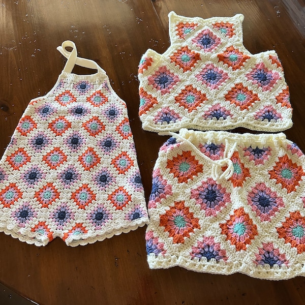 CROCHET PATTERN Patchwork Granny Square Trousers - Etsy