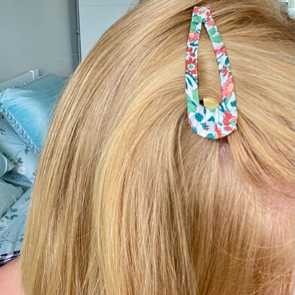 Large Gold Hair Clips - Snap Clips, Hair Accessories, Snap Clips ...