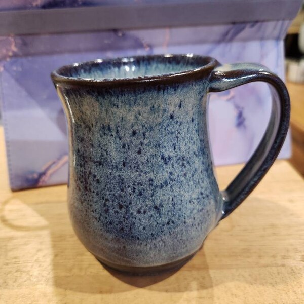 Blue Coffee Mug, Blue Gift Ideas, Coffee Lover Mug, Blue Tea Cups ...