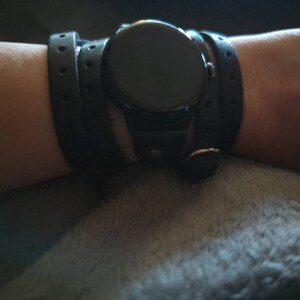 Wide Leather Watch Strap Wide Leather Watch Band Leather - Etsy