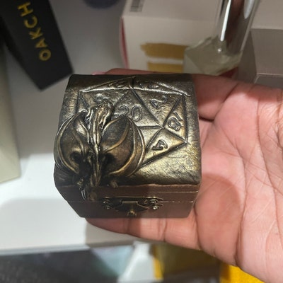 Dragon Ring Box D20 Dnd Dice Fantasy Box Ancient Personalized - Etsy