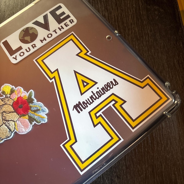 Appalachian State Vinyl Mascot Decal Sticker Officially Licensed - Etsy