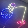 Space Astronaut Neon Sign Custom Neon Sign for House and - Etsy