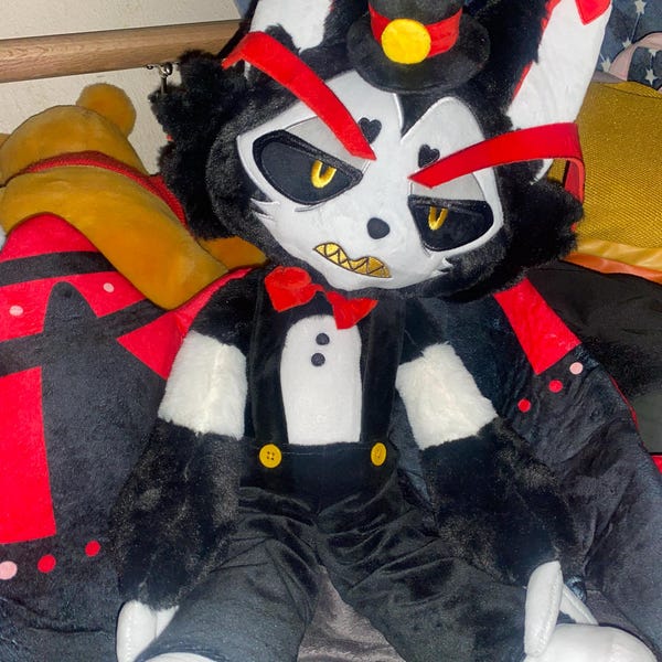 Husk Plush Cotton 60cm Hazbin Hotel Doll - Etsy