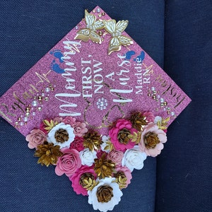 Custom Mexico Graduation Cap Topper Para Mis Padres Flag - Etsy