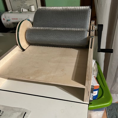 Fiber Blending Board, Wool Blending, Making Rolags, DIY Kit 108TPI ...