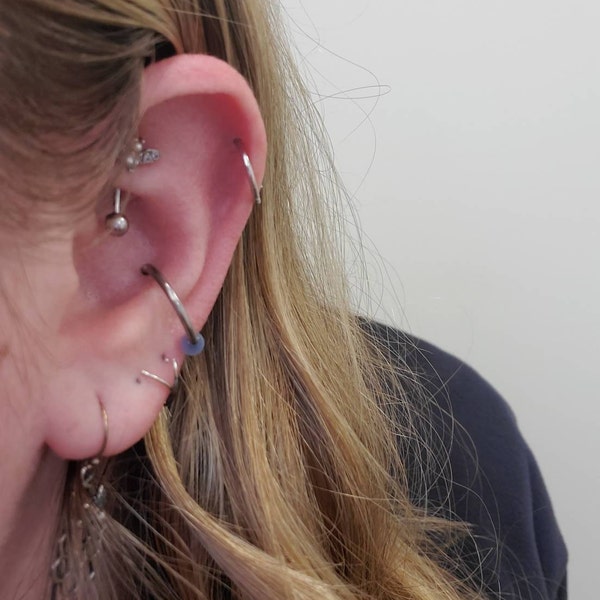 Bat Rook Piercing Jewelry/rook Earring/cartilage Earring/eyebrow Ring ...