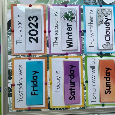 Alphabet Posters Letter Formation Rainbow Watercolors Classroom Decor ...