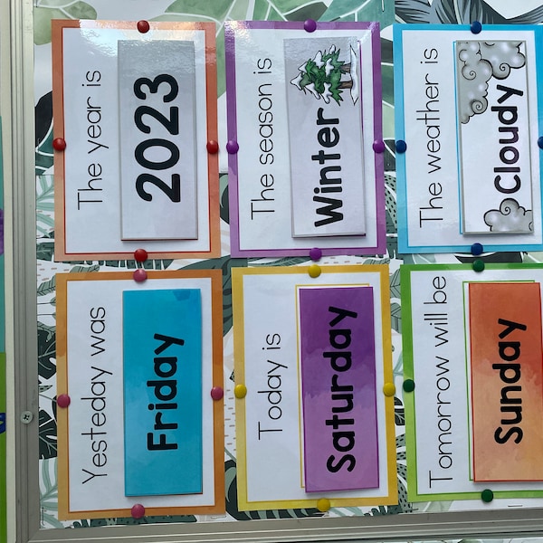 Color Posters | Rainbow Watercolors | Colorful Classroom Decor - Etsy