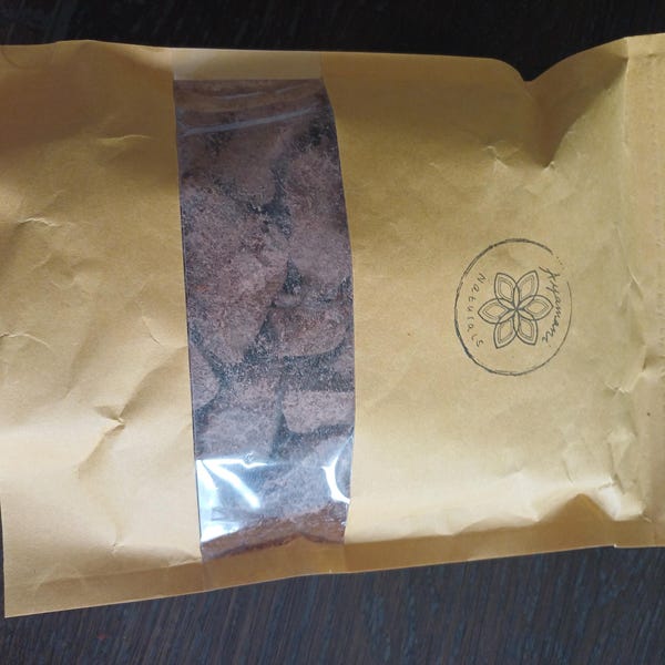 CEREMONIAL CACAO BLOCK: Peruvian Raw Cacao Paste, Organic 100% Criollo ...