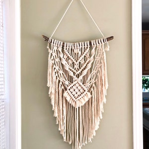 Macrame Pattern Hanging Table Beginner Intermediate DIY Macrame, Manual ...