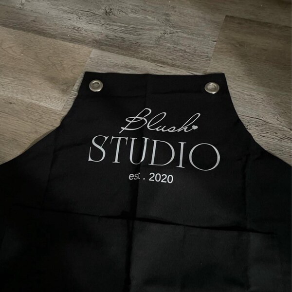 Personalized Man Garden Apron, Text Printed Apron, Custom Gardening ...