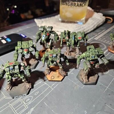 Battletech/citytech Mapscale Buildings Kiudo Fortress - Etsy